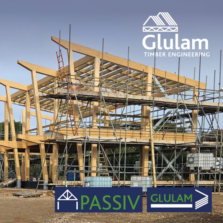 Current project in collaboration with Foxton Construction. - Glulam ...