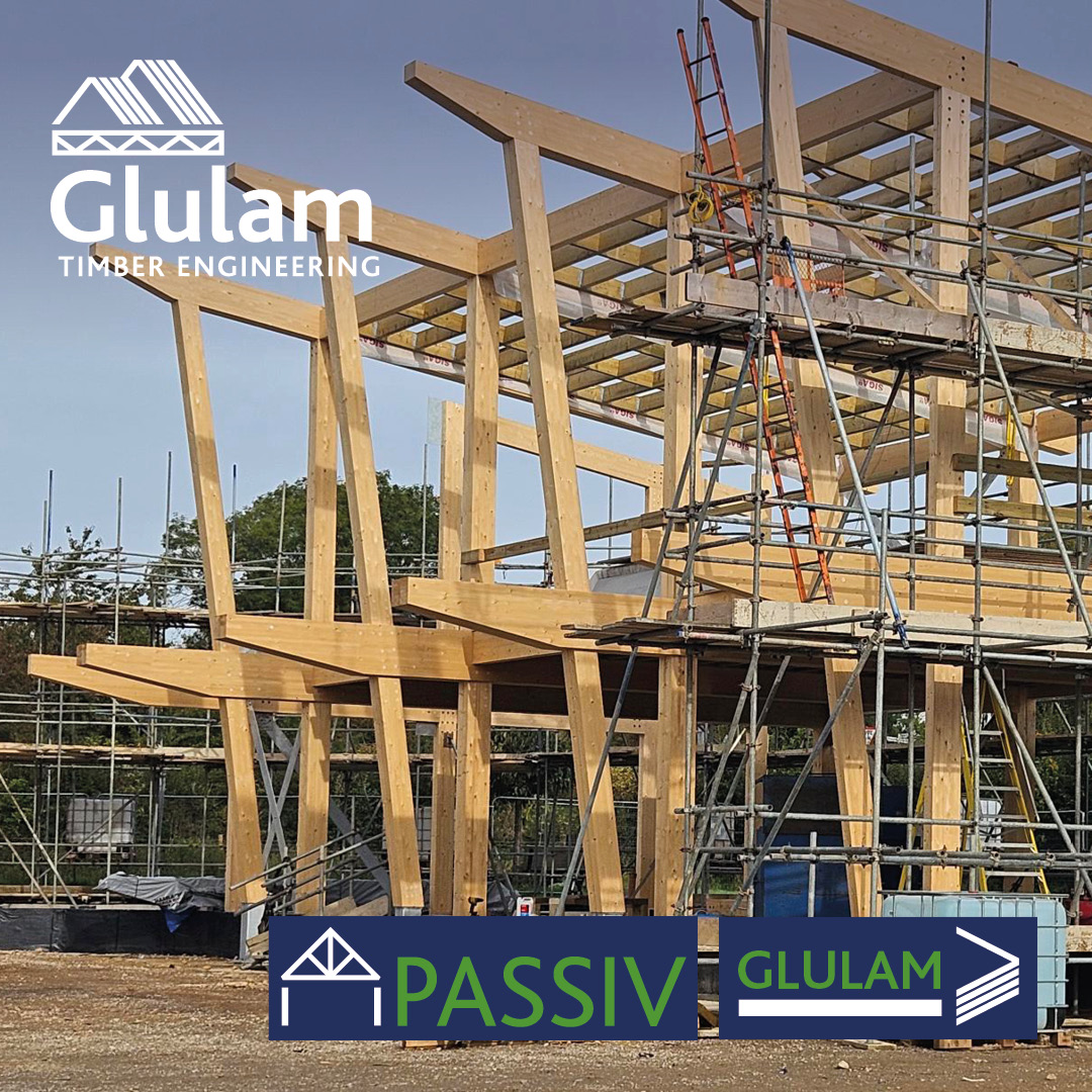 Current project in collaboration with Foxton Construction. - Glulam ...